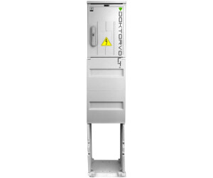 Doktorvolt Baustromverteiler auf Fundament 16A/32A CEE, Fi-Schalter, LS ...