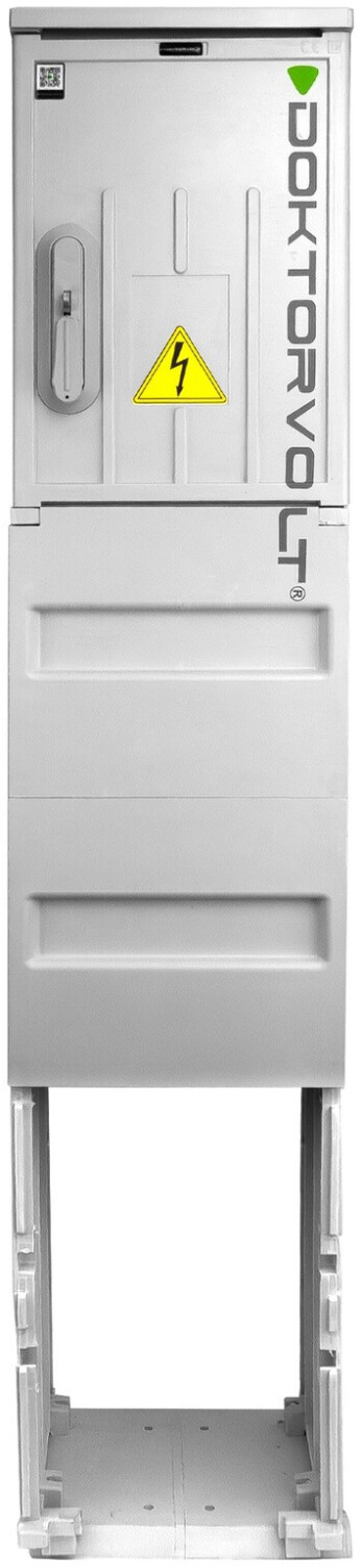 Doktorvolt Baustromverteiler auf Fundament 16A/32A CEE, Fi-Schalter, LS ...