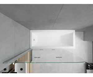 Mexen Cubik Rechteckbadewanne 160x70cm mit Blende & 3-teiliger ...