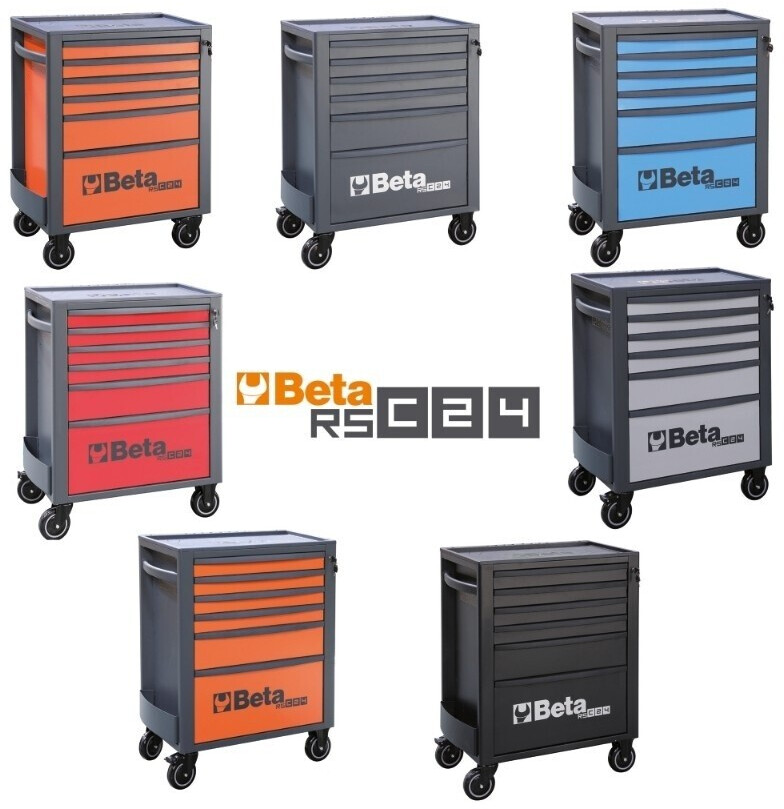 Beta RSC24/6 Werkzeugwagen mit 6 Schubladen, anthrazit (024004067) ab ...