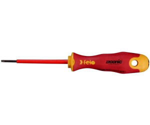 Felo ERGONIC VDE 413 Schlitzschraubendreher SL 8,0×1,2×175mm (41308090 ...