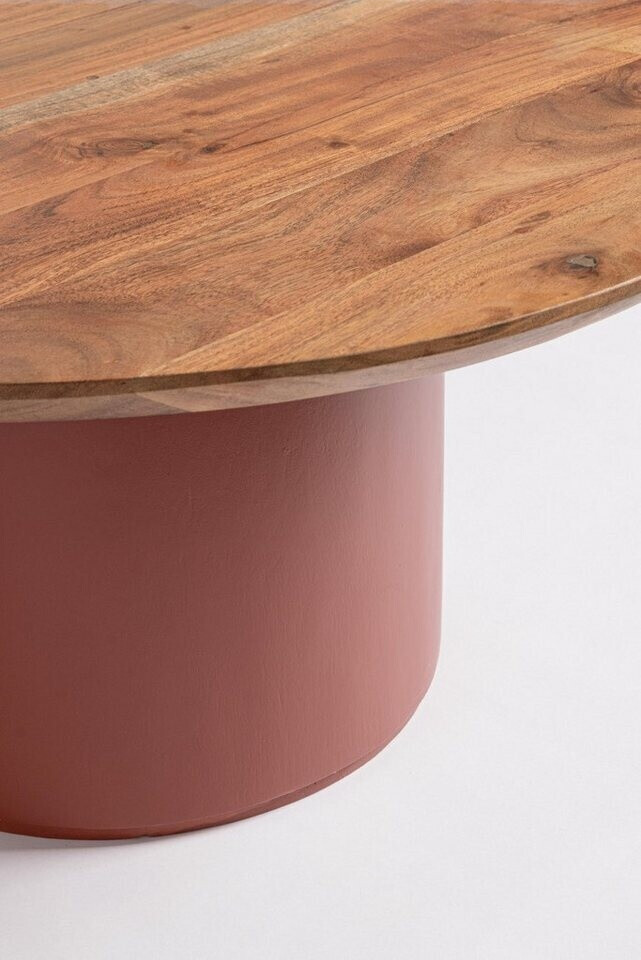 Bizzotto Ojas Couchtisch Akazienholz rund Ø70cm, terrakotta (Ojas) ab ...