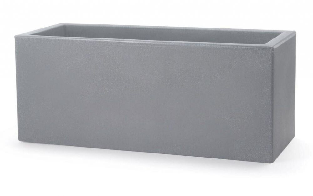 Teraplast Schio Cassa Maxi Pflanzkasten rechteckig anthrazit 80x40x40cm ...