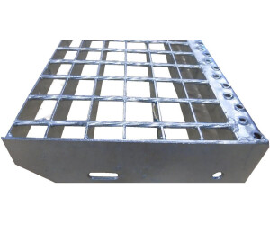 SRM Design Stahltreppe 8 Stufen, Breite 80cm, Geschosshöhe 120-160cm ab ...