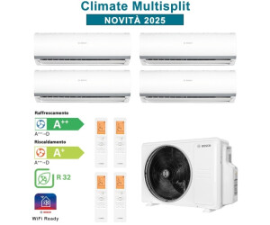 Bosch BOSCH CL5000M 82/4 E Quad-Split Klimaanlage CL2000 3x9000 ab 1. ...