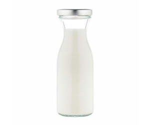 MamboCat Weithalsflasche 250ml Twist-Off-Deckel TO53 silber, 12er-Set ...