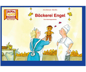 Hase und Igel Bäckerei Engel – Kamishibai Bildkarten, 10 Karten für das ...