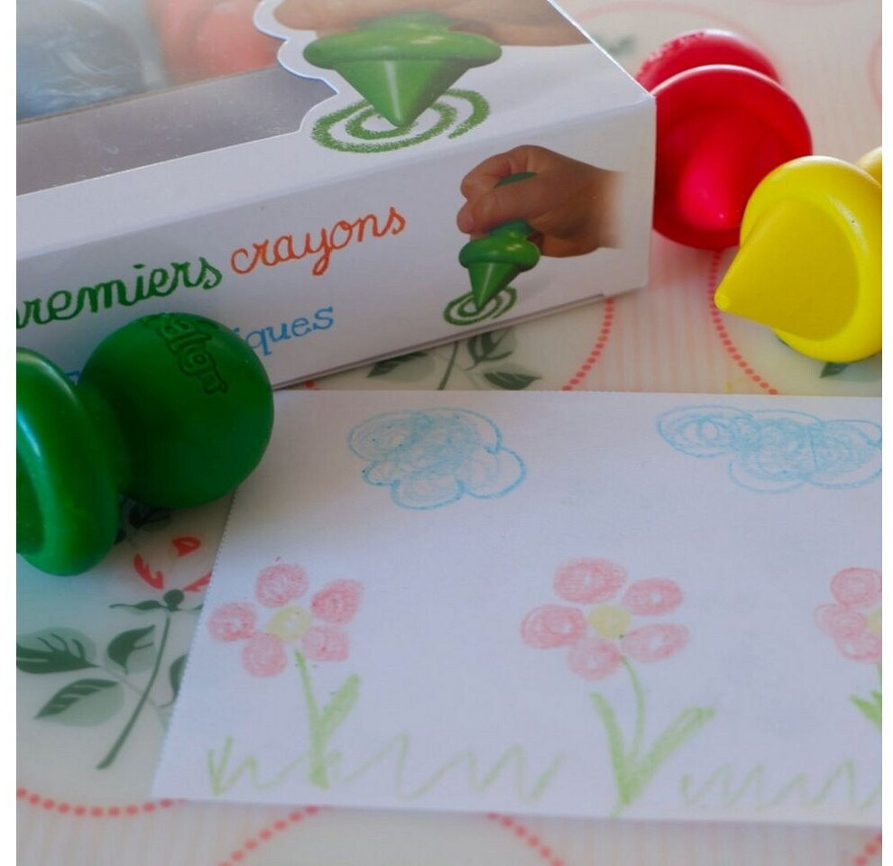 Crea Lign' Wachsmalstifte-Set "Meine ersten Stifte" 9 Farben ab 12 ...