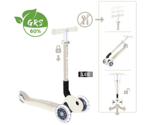 Globber Junior Foldable Lights Kinderscooter 3-rädrig, LED-Leuchtrollen ...