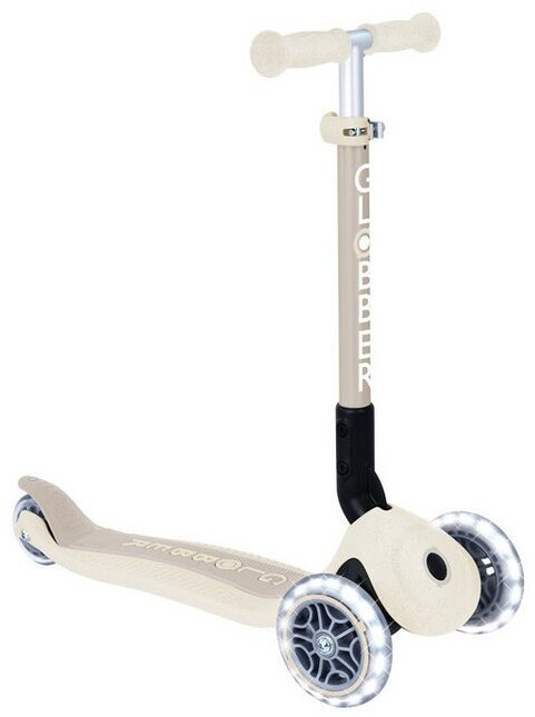 Globber Junior Foldable Lights Kinderscooter 3-rädrig, LED-Leuchtrollen ...