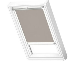 Velux Dachfenster-Sichtschutzrollo RSL M06, helltaupe, weiße Schiene ...