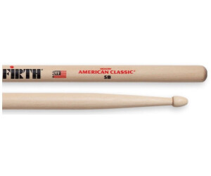 Vic Firth American Classic 5B Drumsticks Hickory Value Pack (P5B.3-5B.1 ...