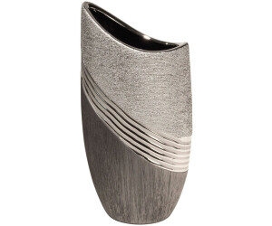 Gilde Dekovase Keramik silber/grau, 30cm (43211) ab 29,99 ...