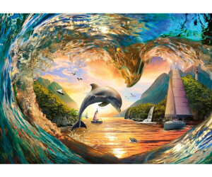 Ravensburger Puzzle "Sprung in den Sonnenuntergang" 1000 Teile ...