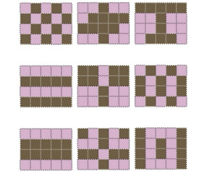 LittleTom Puzzlematte 18-teilig, 180x90cm, Kunststoff, pink (16848) ab ...
