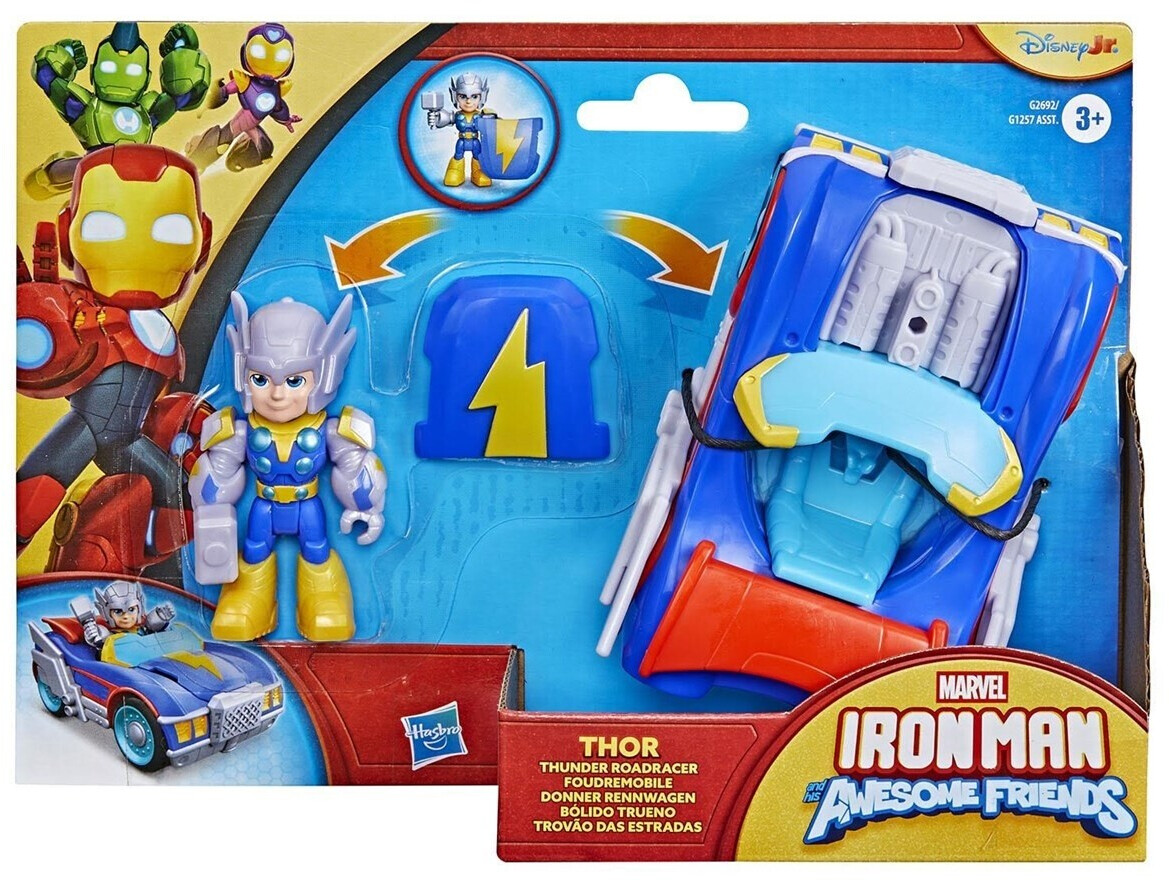 Marvel Iron Man und Seine fantastischen Freunde Thor Donner Rennwagen ...
