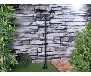 Royal Gardineer Doppelter Solar-LED-Gartenleuchte mit Bewegungsmelder ...
