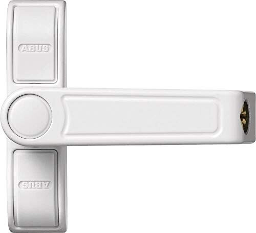ABUS Fenster-Zusatzsicherung 2410 Schwenkriegel, einflügelig, weiß ...