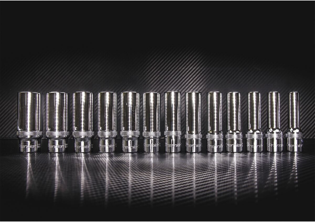 Buy Sealey Premier Deep Lock-On™ Socket Set 1/2"Sq Drive 13pc 6pt ...