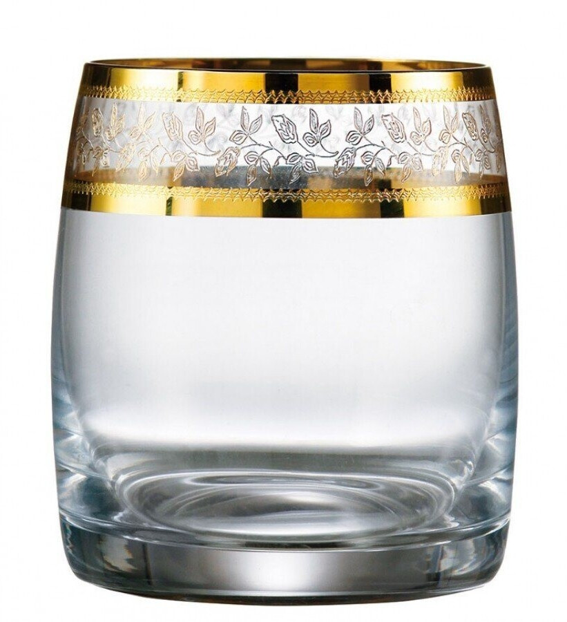 Crystalex Ideal Whiskeygläser Kristallglas gold 290ml 6er-Set ab 129,99 ...