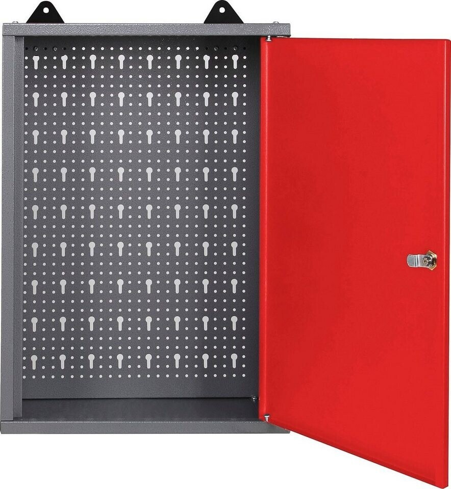 Ondis Werner Werkstatt-Set 120cm Metall, Lochwandsystem, LED, anthrazit ...