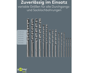 Goobay Steinbohrer-Set 3-10mm, 15-teilig (77849) ab 8,25 ...