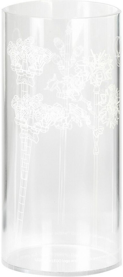 Room Copenhagen LEGO Cylinder Vase Wild Flower, transparent (40350801 ...