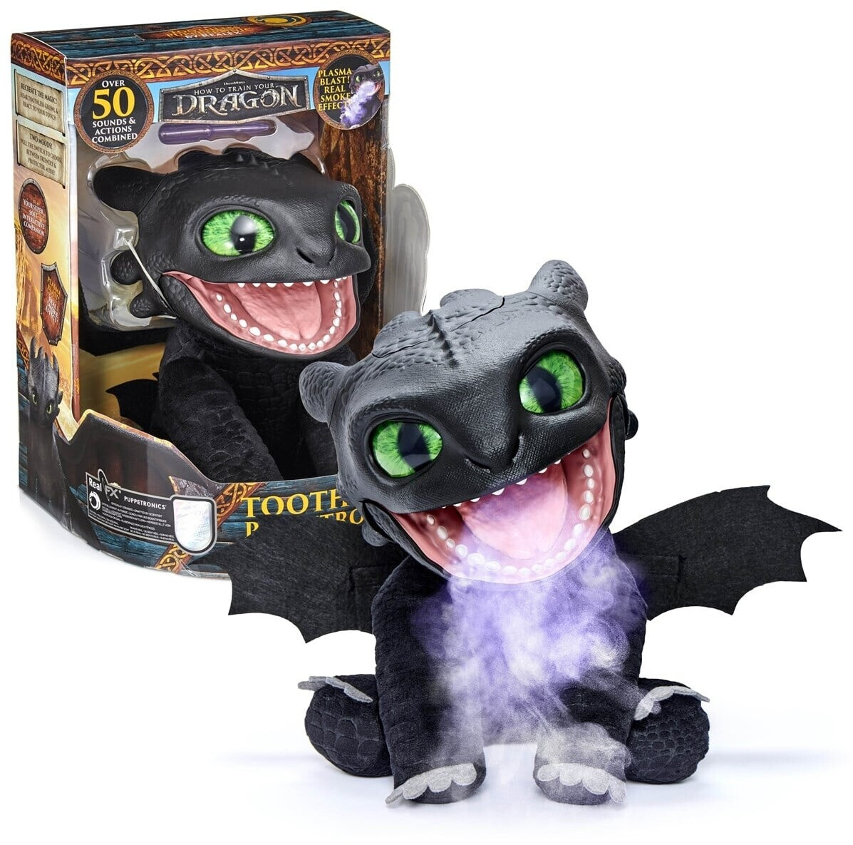Wow! Stuff Toothless Puppetronic Animatronique, 1ère Édition, 50 ...