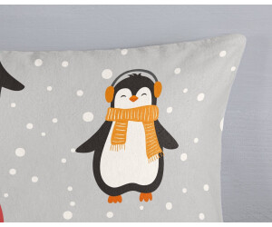 Good Morning Liammu Kinderbettwäsche Flanell Biber, Pinguine, 135x200 ...