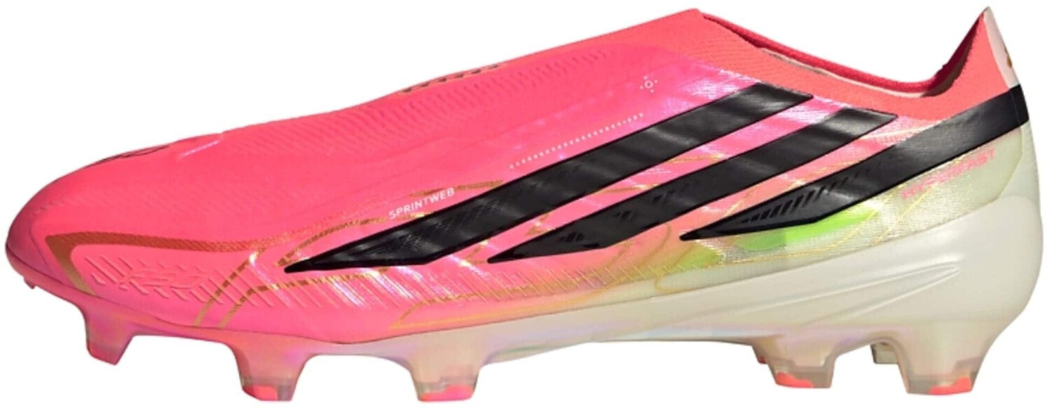 Adidas F50 HYPERFAST ELITE Football Boot Laceless Firm Ground solar ...