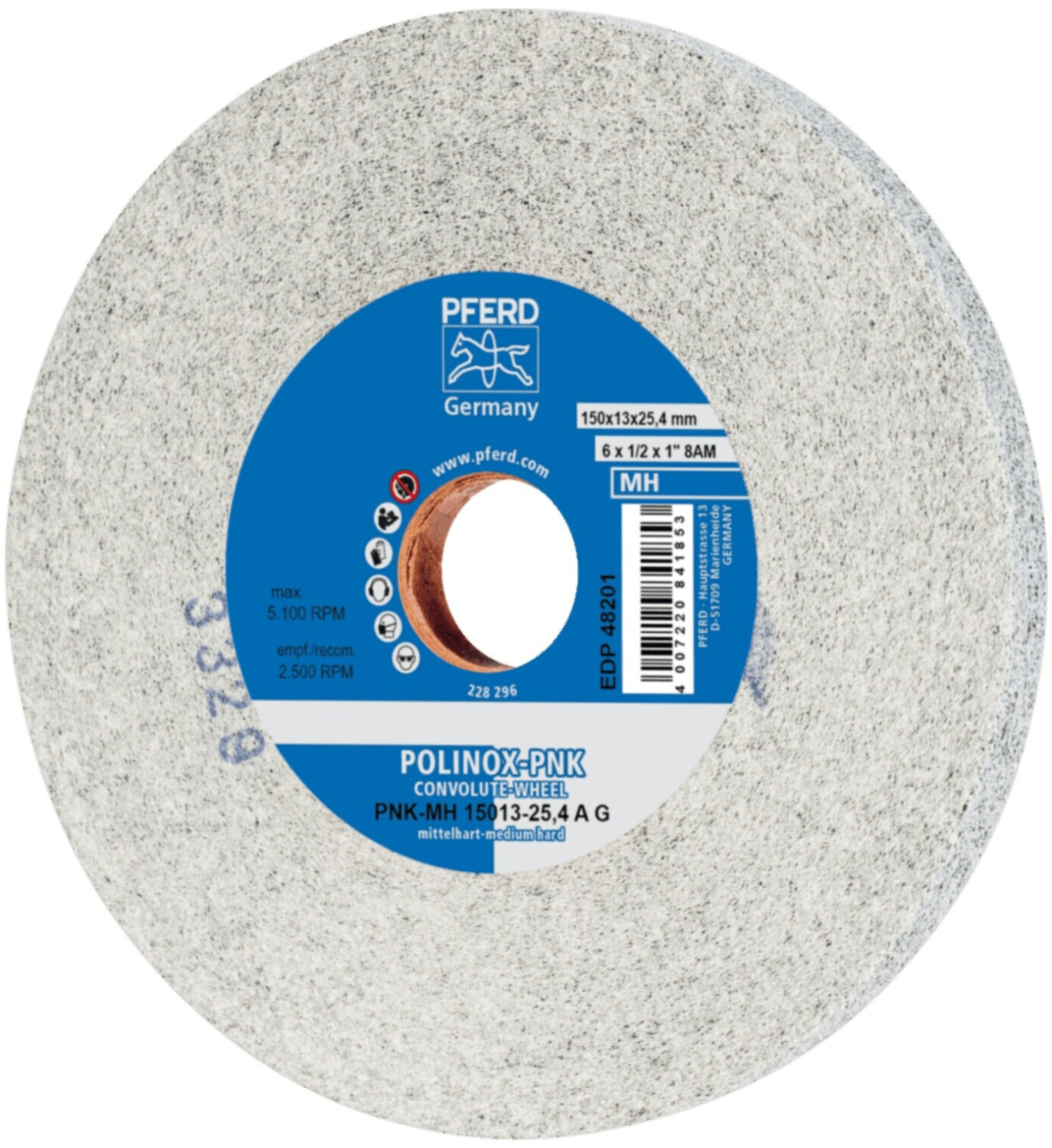 Pferd Polinox PKN-MH Kompaktschleifrad 150mm, SiC (47802639) ab 55,07 ...