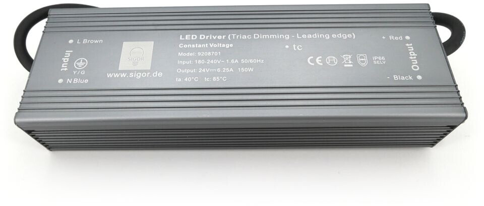 Sigor Powerline Triac Outdoor Netzteil 150W 24V IP66 (9208701) ab 105 ...