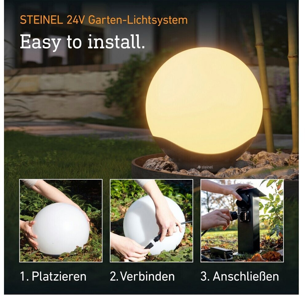 Steinel T-Verbinder 24V Adapter für Niedervolt-Gartenleuchten IP67 ...