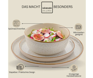 Sänger Rio Tafelservice 18-teilig, Steingut, creme (Rio) ab 96,89 ...