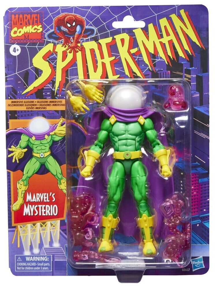 Marvel Marvel Legends Mysterio, Retro Spider-Man Actionfigur 15cm ...