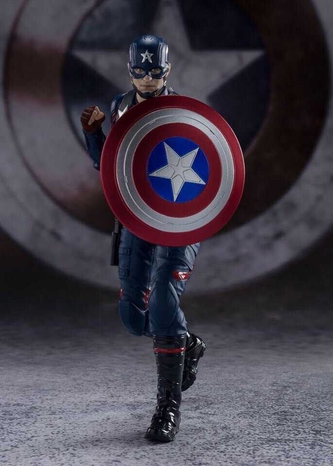 Tamashii Nations Captain America (The Falcon and the Winter Soldier ...