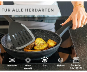Divory Bratpfanne Antihaft-Beschichtung, alle Herdarten ...