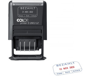 Colop Printer S260/L2 Datumstempel "BEZAHLT", schwarz (171187) ab 19,88 ...
