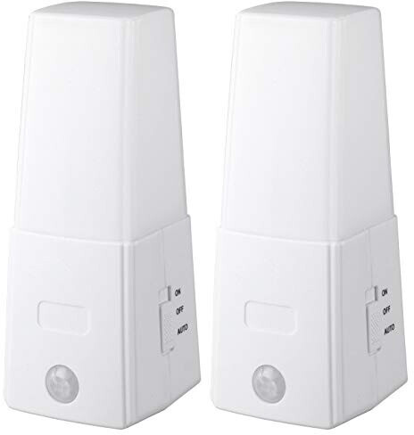Maximex LED Unterbett-Licht mit Bewegungssensor, batteriebetrieben, 2er ...