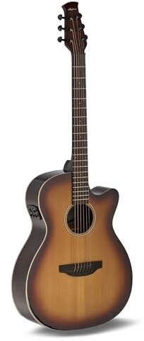 Applause Jump OM Electro Cut Gloss, Massivfichte-Decke, Cutaway ...