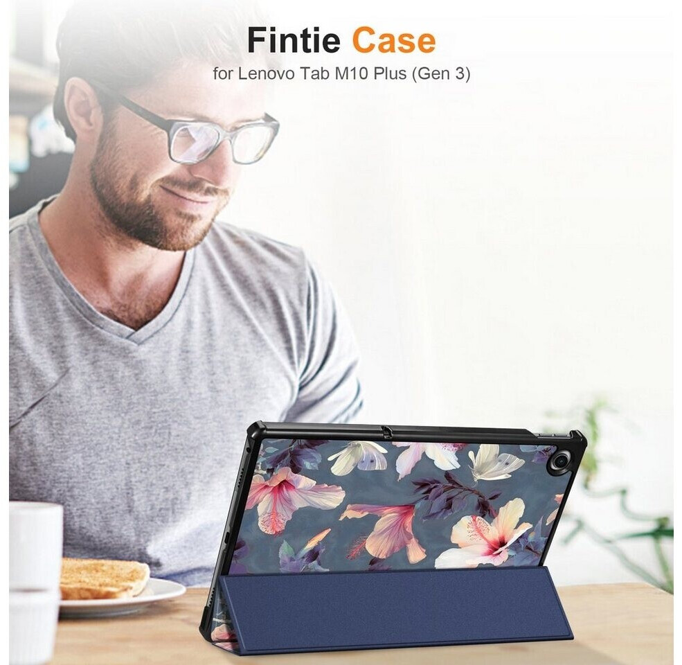 Fintie Case Lenovo Tab M10 Plus 3rd Gen Hibiscus ab 4,99 ...