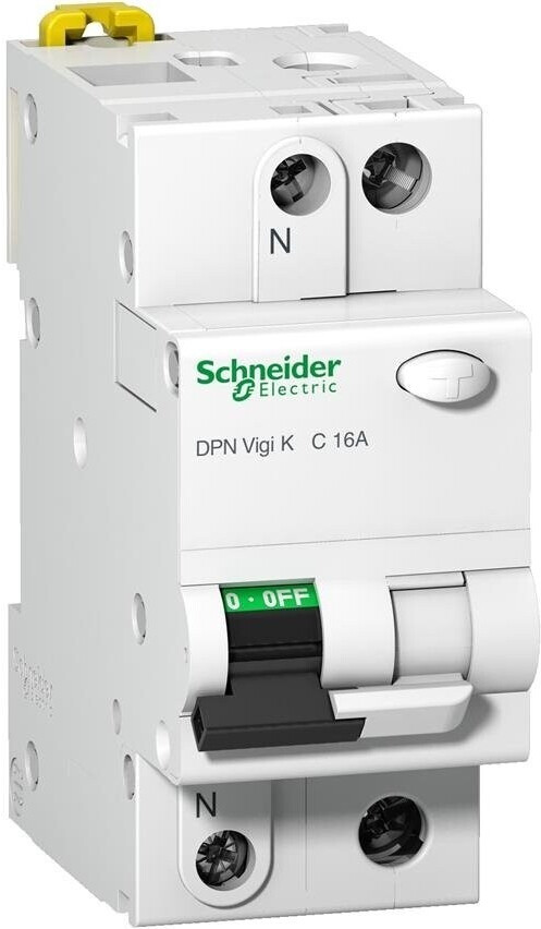 Schneider Electric Acti9 K60 Differential-Überstromschalter 2P 16A 30mA ...