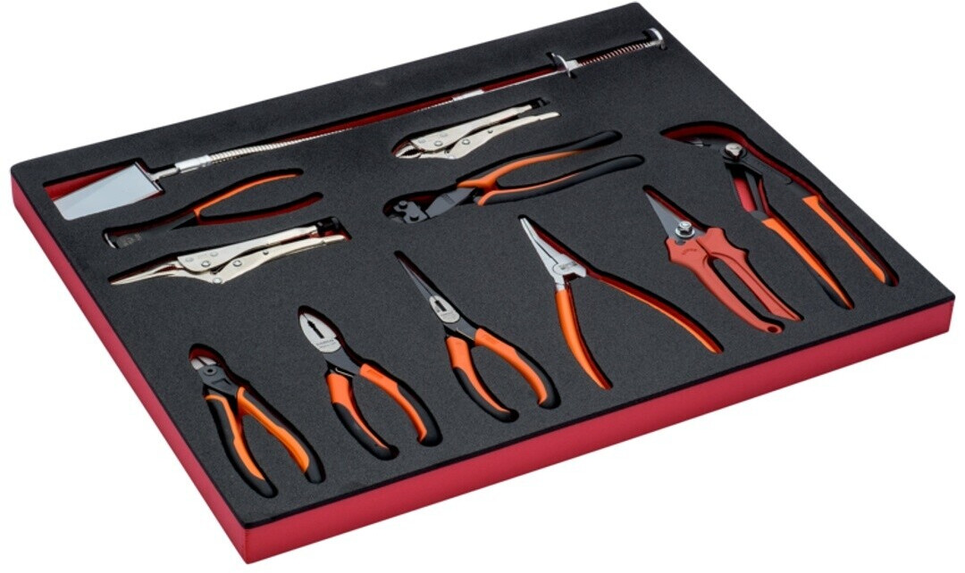 Bahco Fit&Go 3/3 Schaumstoffeinlage Zangensatz, 11-tlg. (FF1A4002) ab ...