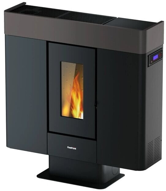 Cadel Moon Slim Pelletofen kanalisierbar 10kW titanium Wi-Fi (Moon) ab ...