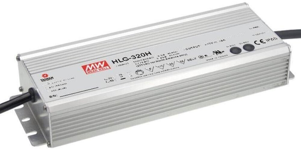 Mean Well HLG-320H-15A LED-Treiber Konstantspannung/-strom 285W 15V/DC ...