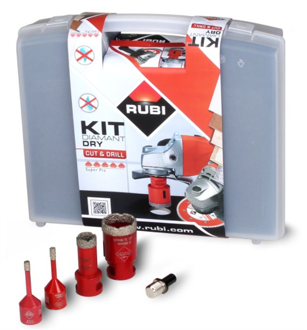 Rubi Mini Drygress Diamantbohrer-Set Trockenbohren Ø 6–12mm (06966) ab ...