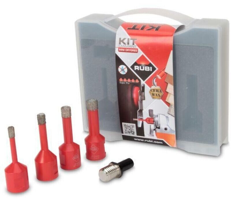 Rubi Mini Drygress Diamantbohrer-Set Trockenbohren Ø 6–12mm (06966) ab ...