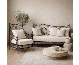 Marrakesch Orient & Mediterran Interior Murcia Eisensessel mit ...