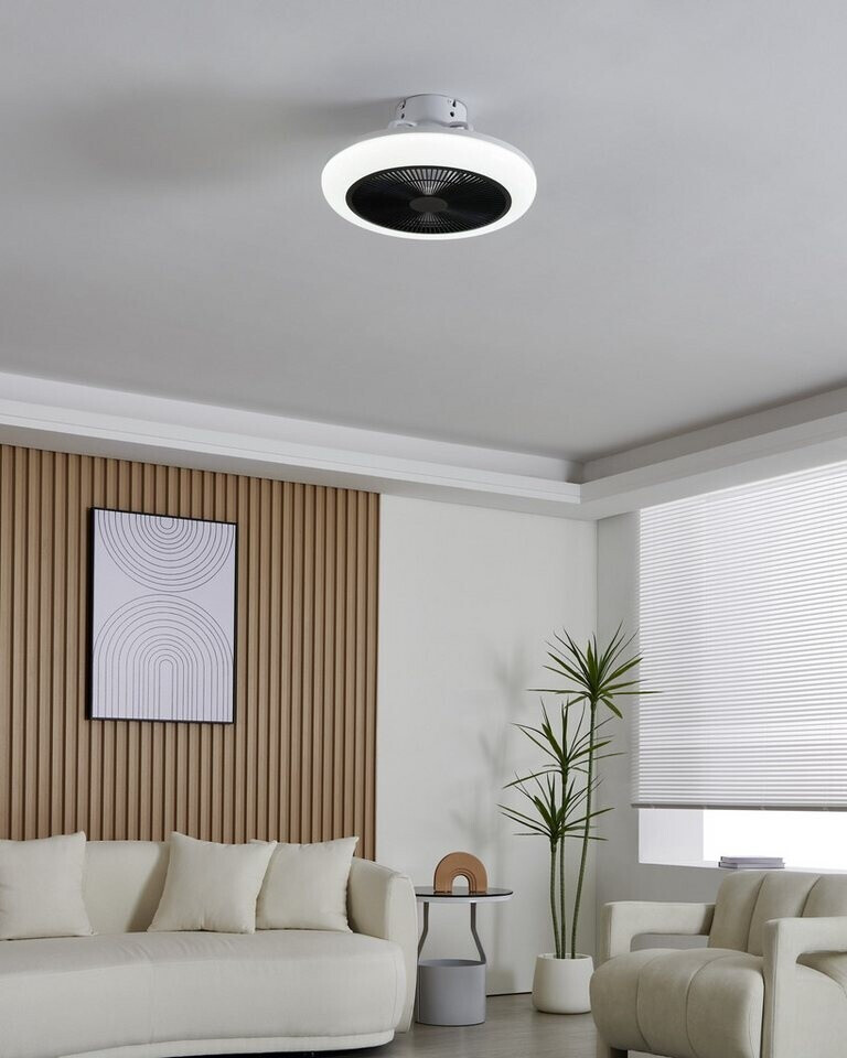 Eglo Kostrena LED-Deckenventilator CCT dimmbar, schwarz (35139) ab 57 ...