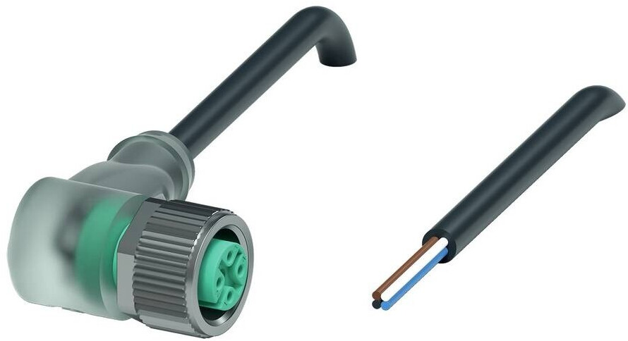 Pepperl+Fuchs V1-W-E8W-BK20M-PUR-U Sensor-/Aktor-Kabel 4-polig 20m ...